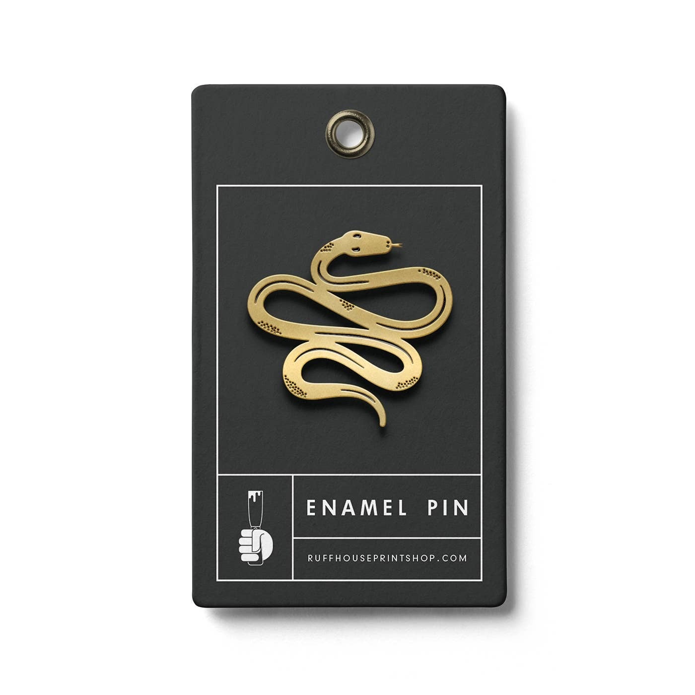 Snake Enamel Pin | Gemini Handmade